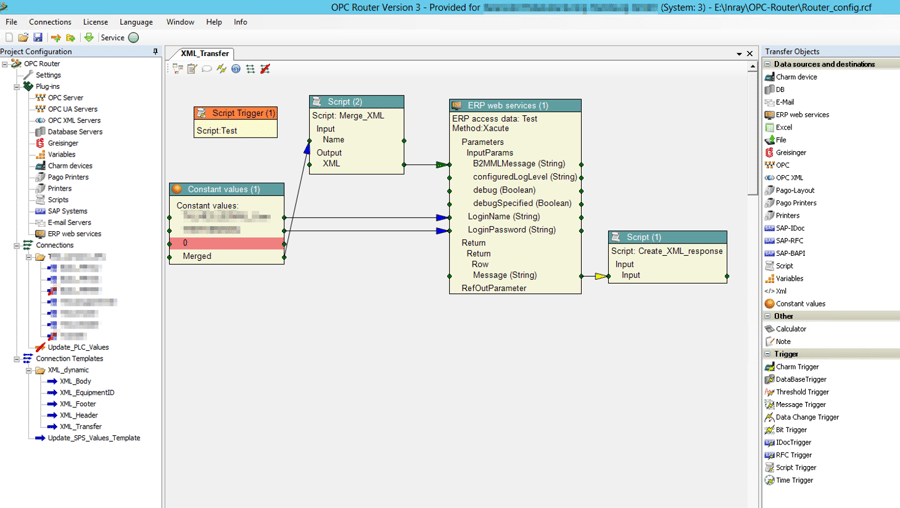 OPC DA, OPC UA PLC, DCS, Control System Connections to SAP